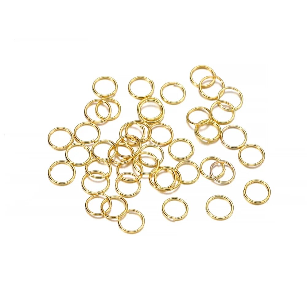 Разъёмные кольца St.kunkka 3-20 мм 8mm x 200Pcs, Golden