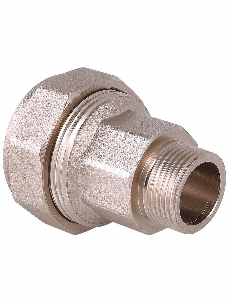 Соединитель обжимной VALTEC для стальных труб Ду20 с переходом на нар. р. 3/4", VTr.801. N.0505