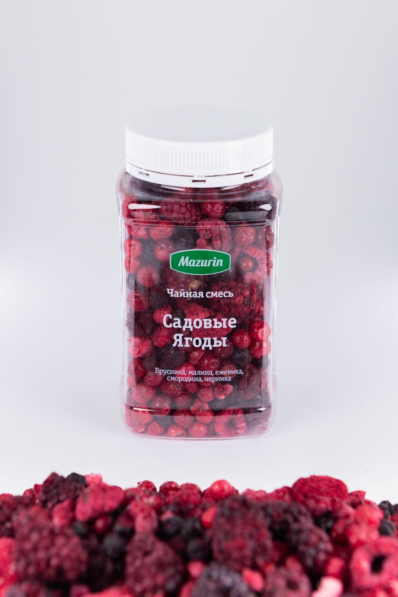 Mazurin Fruits & Berr ies Чайная смесь "Садовые ягоды", 50 г