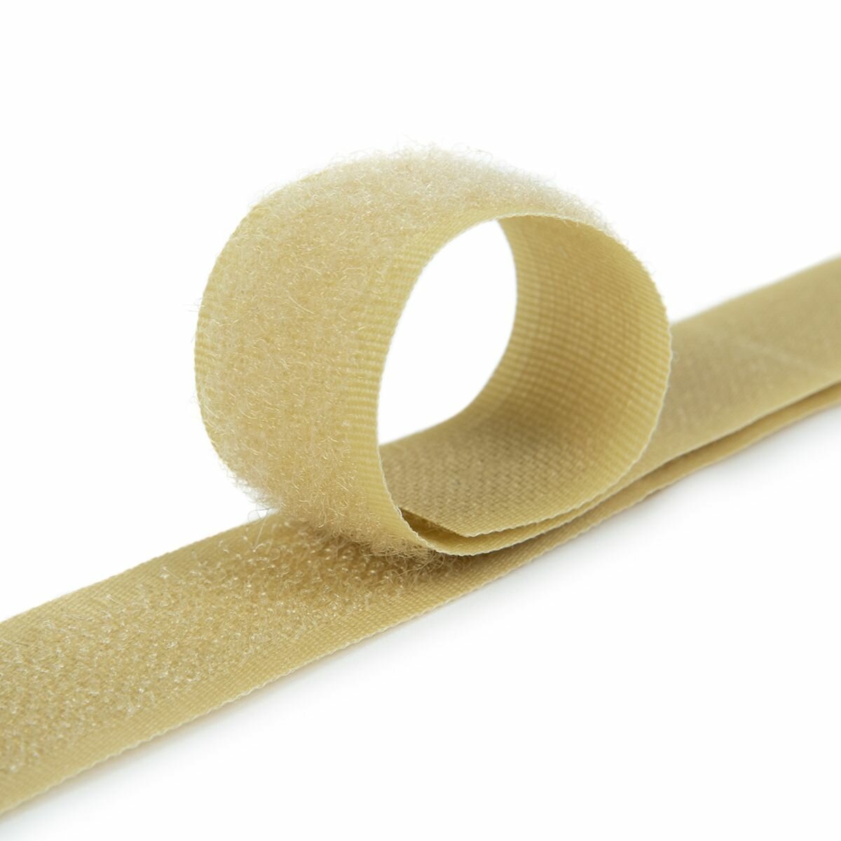 Липучка лента "Gamma" 20 мм LG-20 5 x 0.25 м №034 бежевый