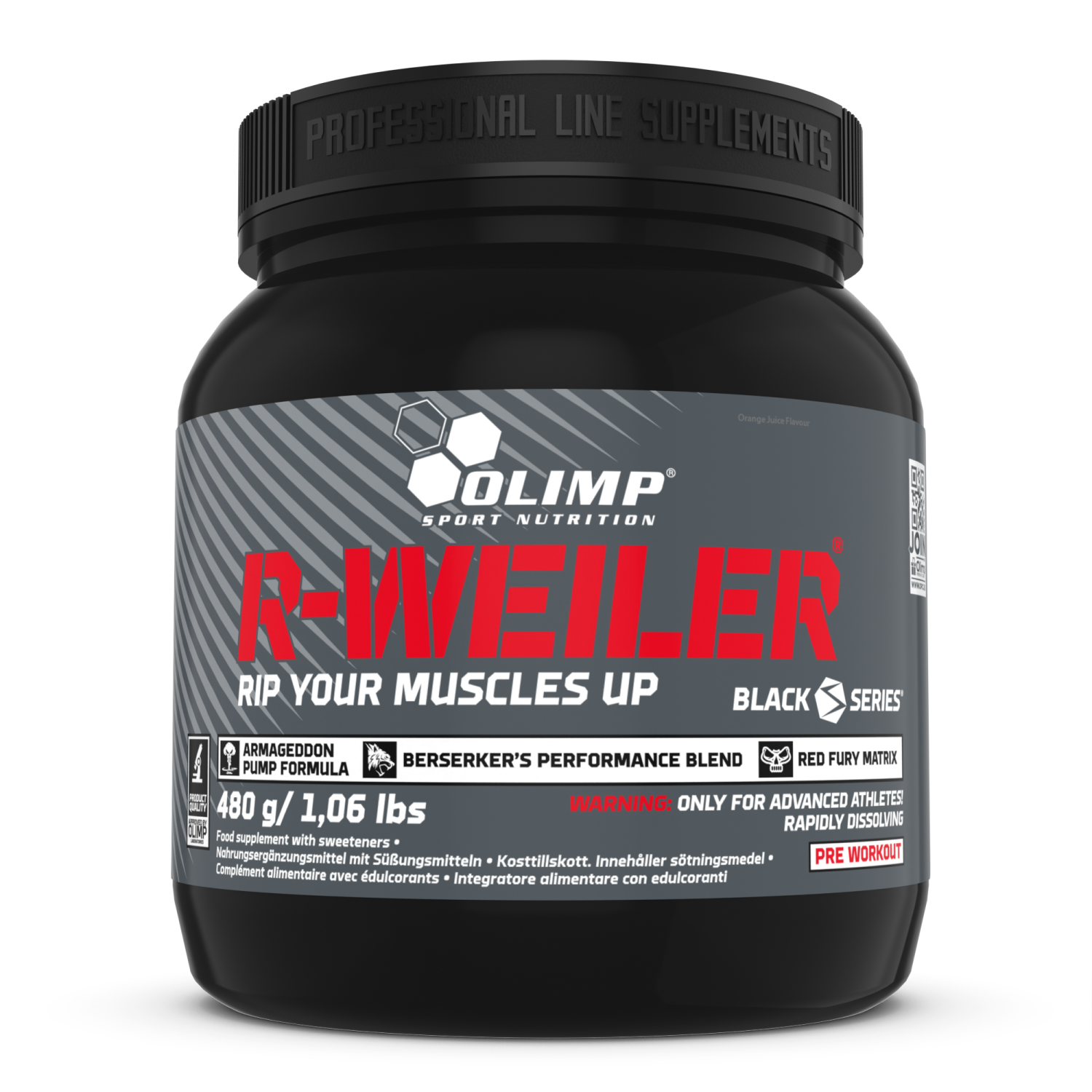 Предтренировочный комплекс R-Weiler 480 г (Olimp)