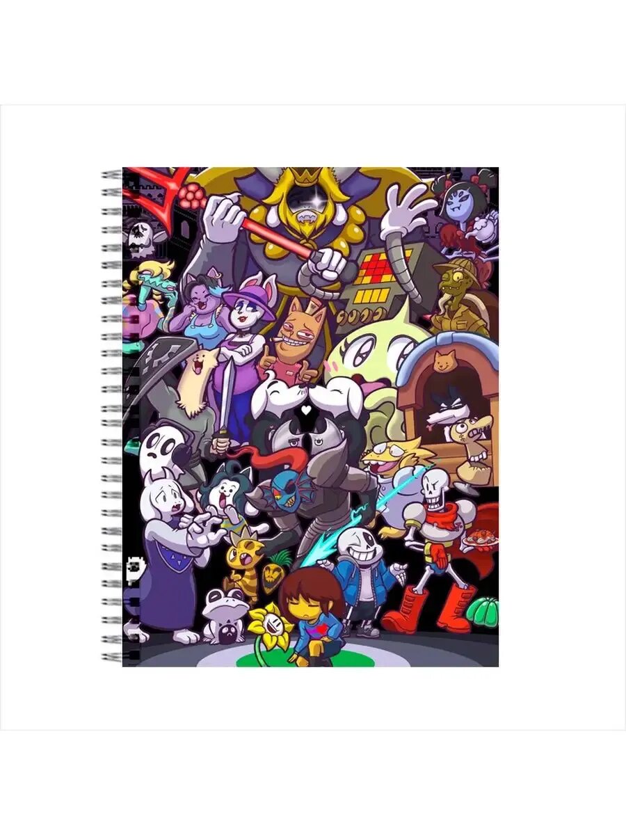 Тетрадь Андертейл, Undertale №6, А4