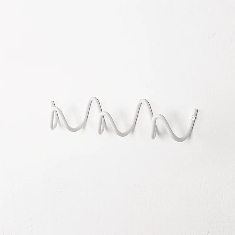 Настенный крючок из нержавеющей стали White 3 hooks