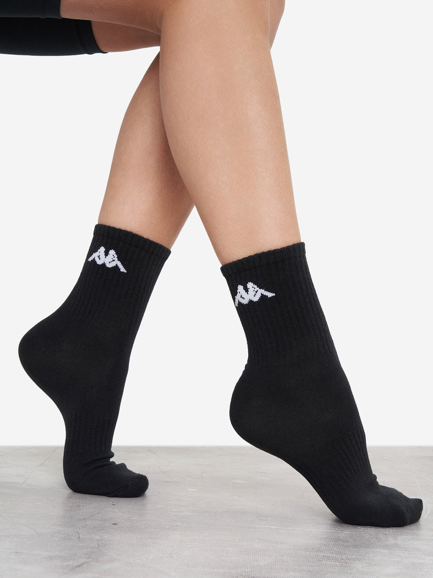 Носки Kappa Unisex socks 5-pack, комплект, 5 пар, размер 39-42, мультицвет — фото 1