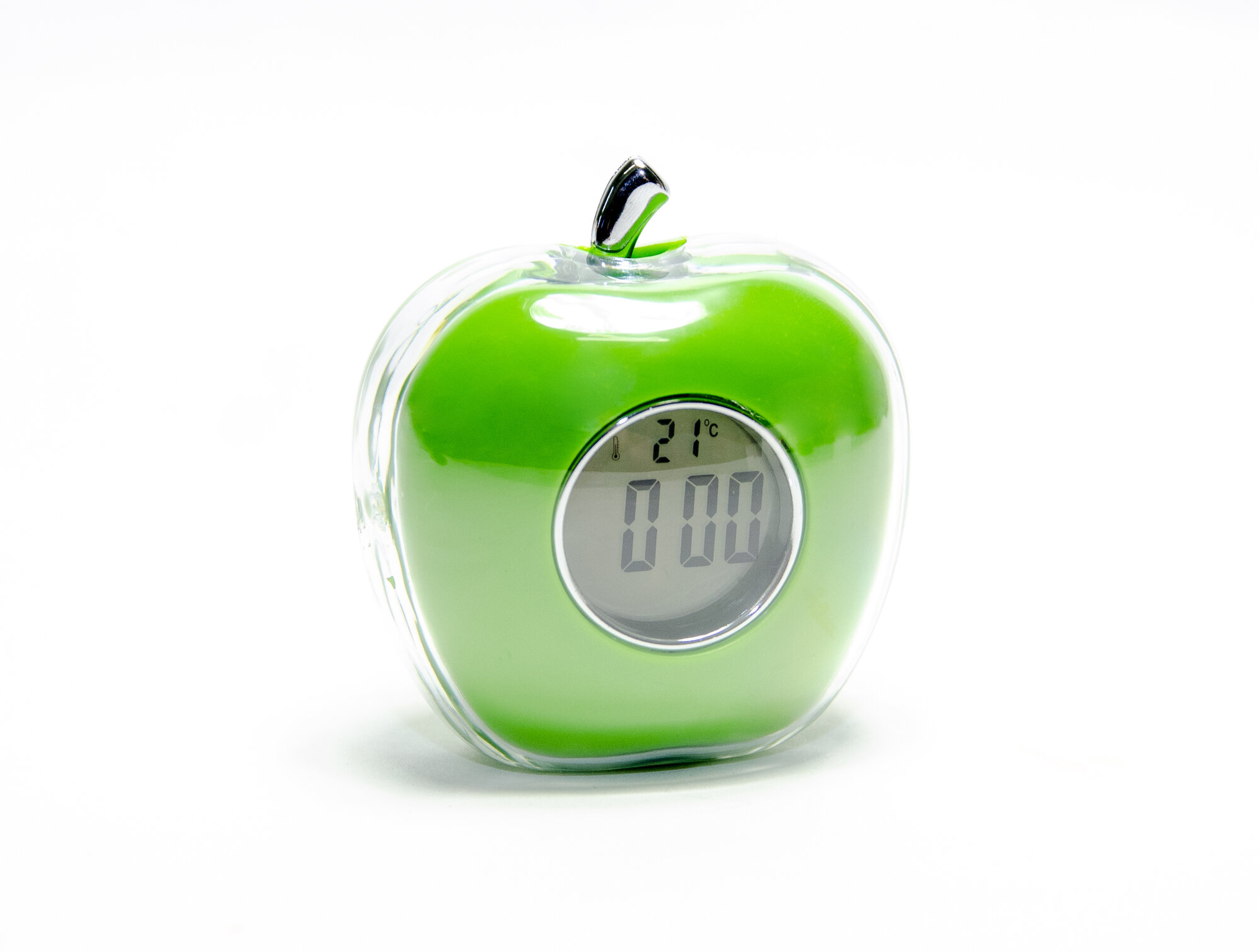 Говорящие настольные часы Яблоко