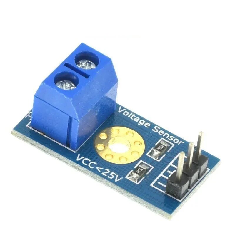1-50 шт. умная электроника постоянного тока 0-25 В стандартный модуль датчика напряжения тестовые электронные кирпичи умный робот для arduino, 50pcs