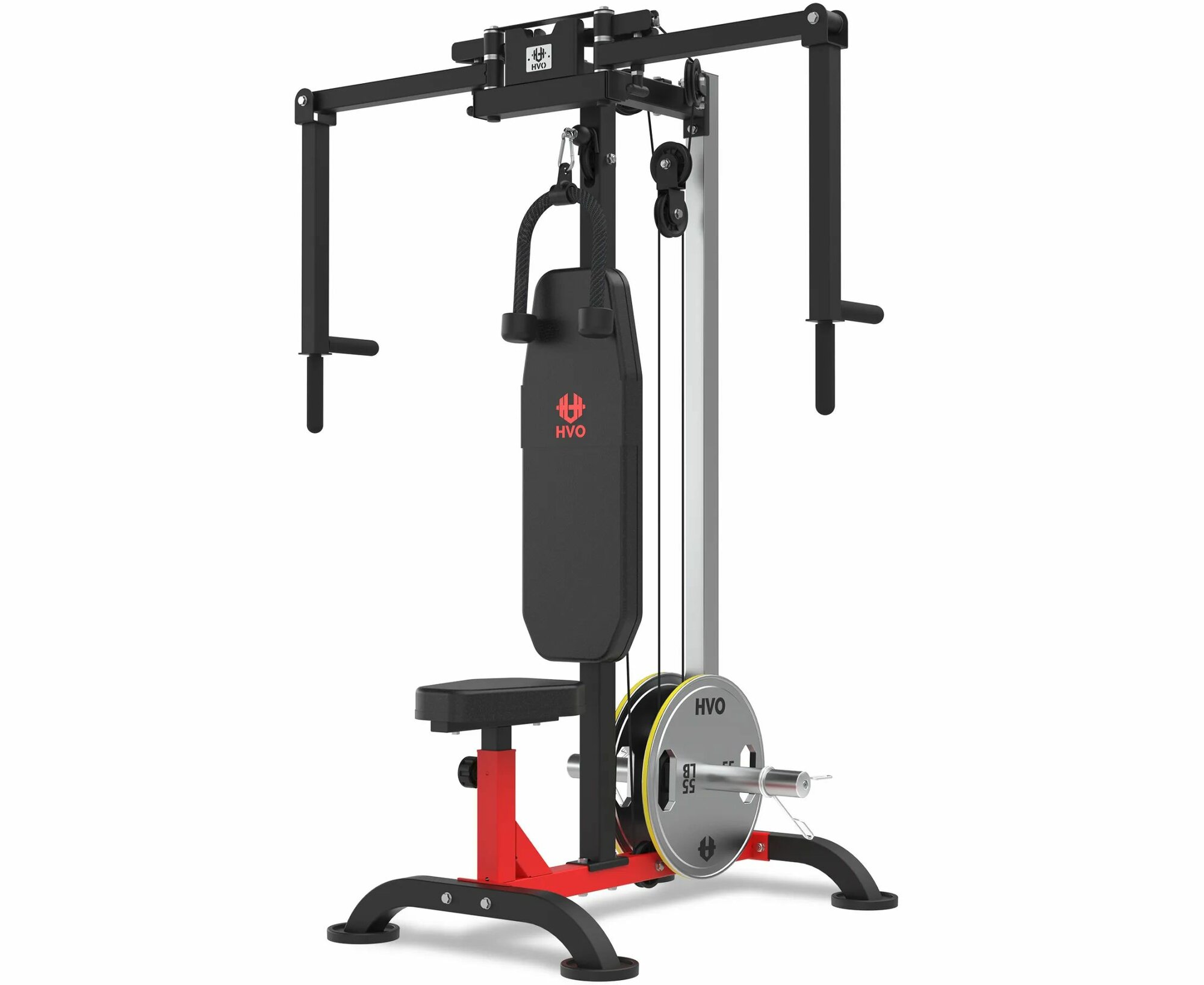 Тренажер сведение/разведение рук, верхняя тяга DFC D2042A