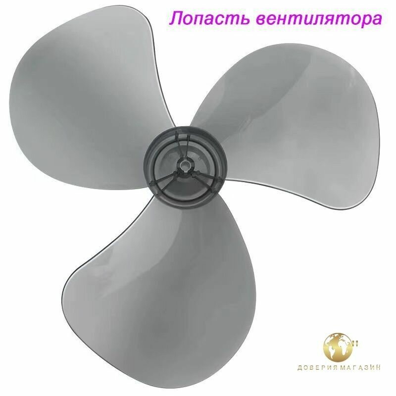 Лопасть вентилятора, крыльчатка 400ММ 35см на общие модели