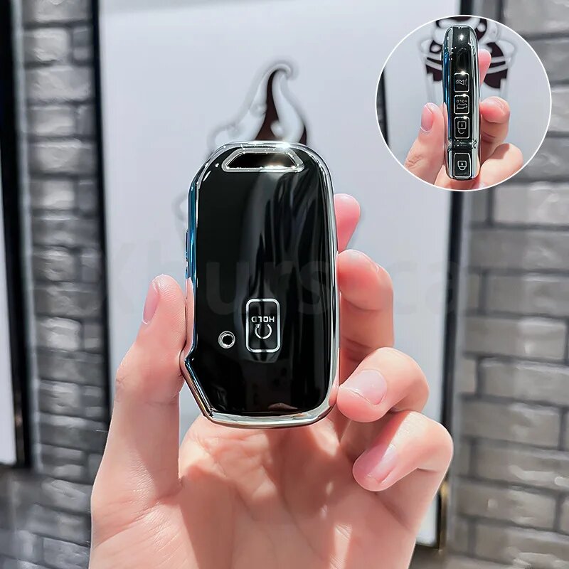 Чехол для ключа Kia 5 button black