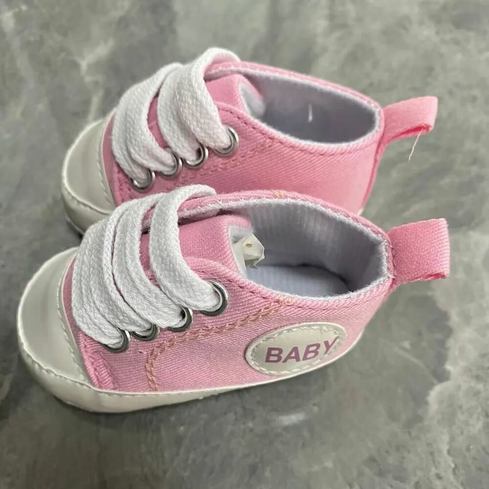 9 см 3,54 дюйма Обувь подходит для кукол Reborn Baby 50-55 см Бело-розовая обувь Аксессуары для кукол