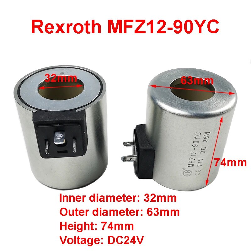 Соленоид Rexroth MFZ12-90YC 24V DC 35W