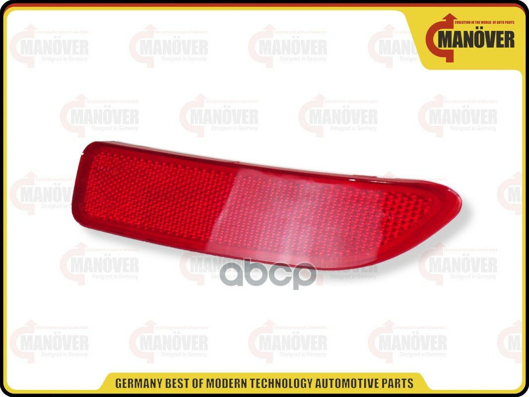 Катафот заднего бампера LADA Largus Renault Logan Faza 2 левый MANOVER MR600031L MANOVER арт. MR600031L