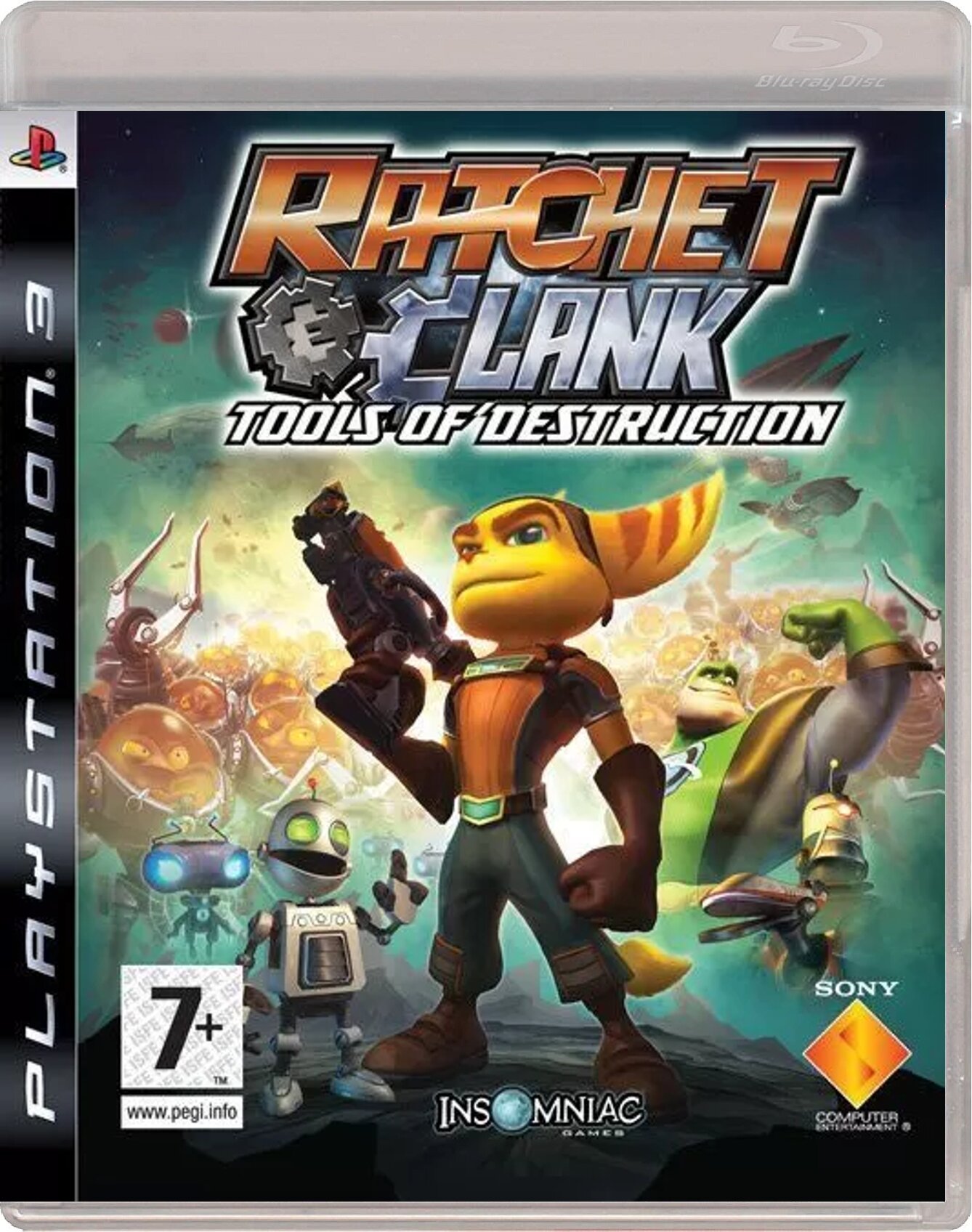 Игра Ratchet & Clank: Tools of Destruction (английская версия) для PS3