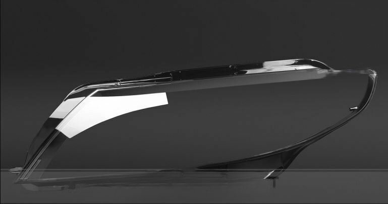 Стекло фары, GNX, левое, поликарбонат, для автомобилей Volkswagen Passat CC (2012 - 2017 г. в.) Фольксваген Пассат ЦЦ из прозрачного материала, аналог