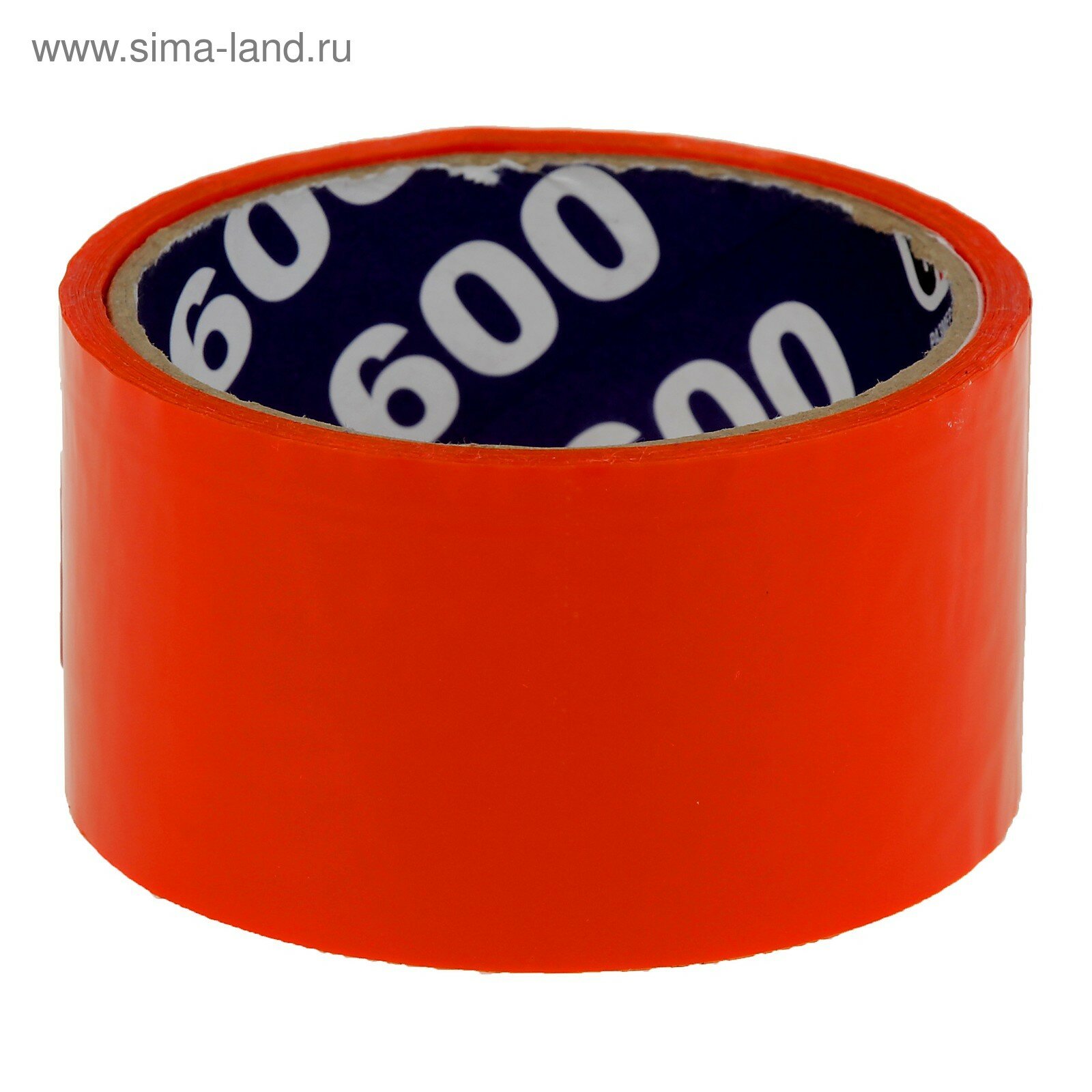 Клейкая лента упаковочная 48 мм × 24 м, 45 мкм UNIBOB (оранжевая)