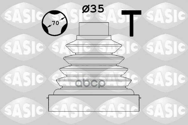 Пыльник шруса CITROEN C-Elysee C3 /Picasso C4 Cactus /Picasso C5 DS DS3 PEUGEOT 206 206+ 207 Sasic арт. 1900021