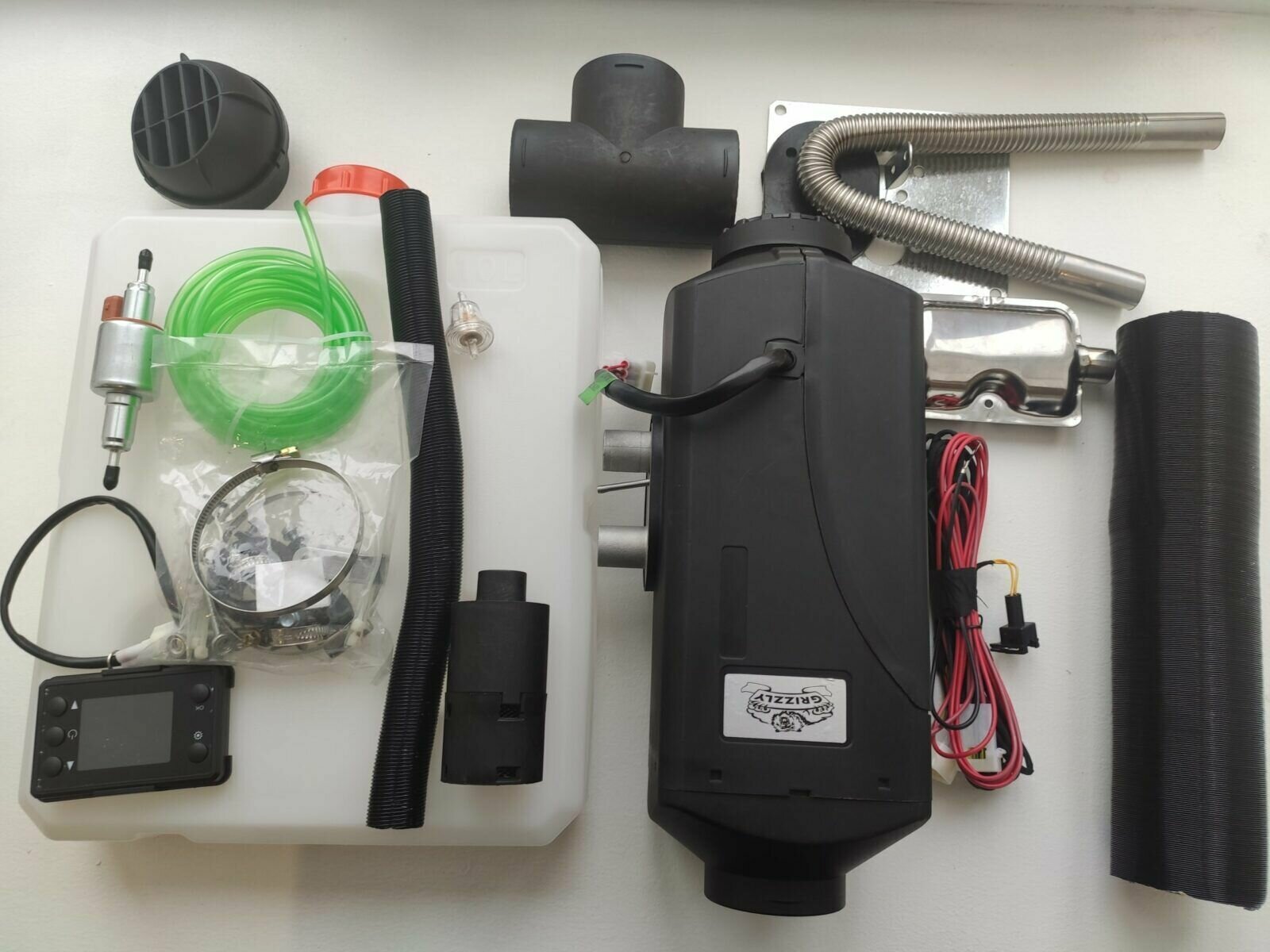 Автономный отопитель дизельный для салона авто, сухой фен 12 В 5 КВТ