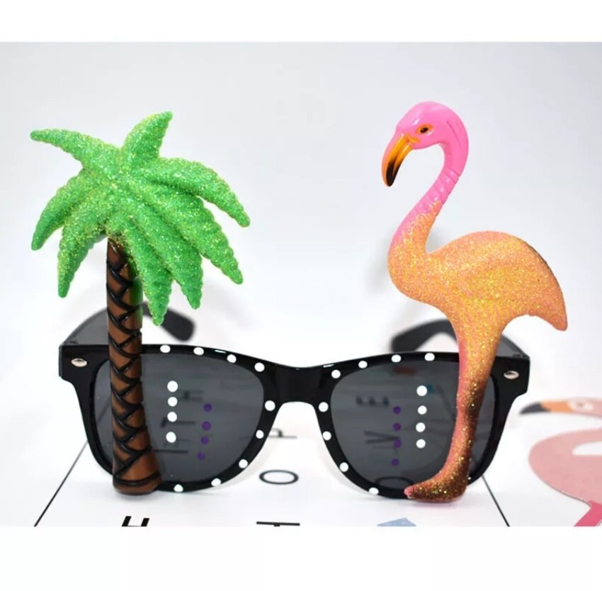 Очки "Фламинго" гавайская вечеринка