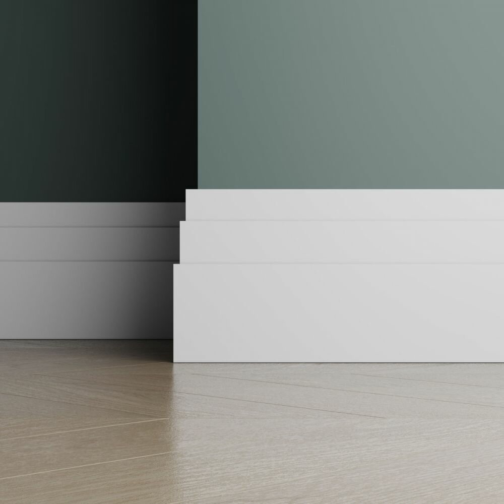 Плинтус Ultrawood Base 1216 i Д2000хВ120хТ16 мм / Ультравуд.