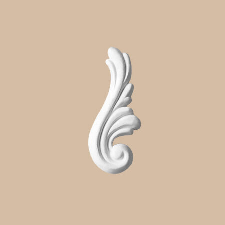 Орнамент Decomaster DA734R В80xШ30хД10 мм / Декомастер.