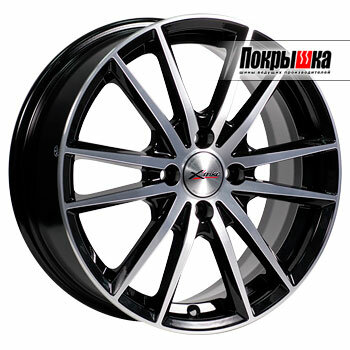 Диски литые X`trike X-129 (BK/FP) 6.5х16/4х108 D65.1 ET32.0