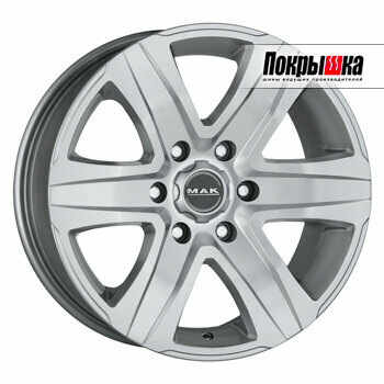 Диски литые MAK Stone 6 (Silver) 8.0х18/6х130 D84.1 ET53.0