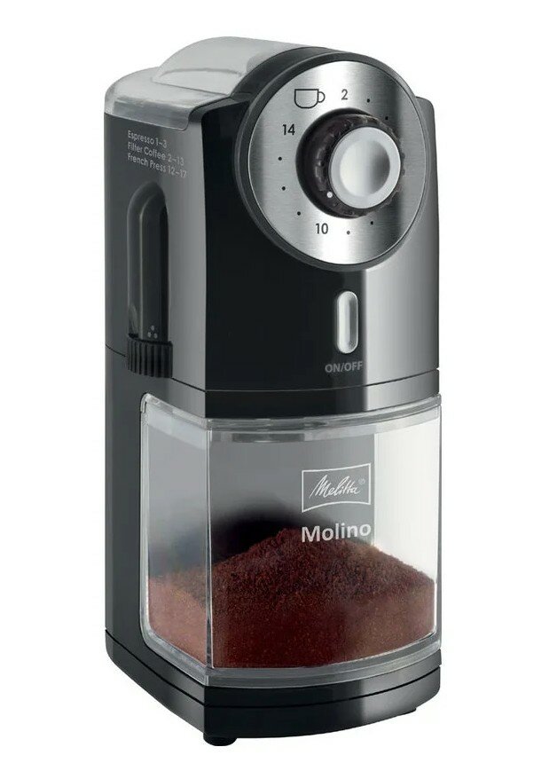 Кофемолка Melitta Molino(1019-02), черный