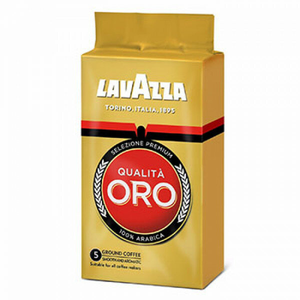 290027 Кофе молотый Lavazza Oro 250 гр. (вакуумная упаковка)
