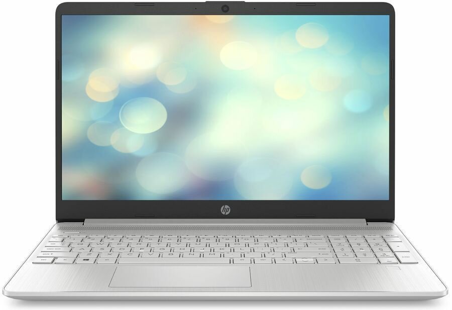 15,6" Ноутбук HP 15S-FQ2002CI (7K130EA) серебристый - 1920x1080, IPS, Intel Core i3-1125G4, ядра: 4 x 2 ГГц, 8 ГБ, SSD 512 ГБ, Intel UHD Graphics, Windows 10 Pro