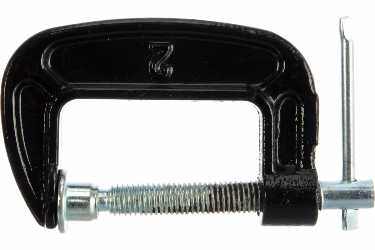 SPARTA G-образная струбцина 50 мм, модель 206505 для точной фиксации заготовок и зажимов