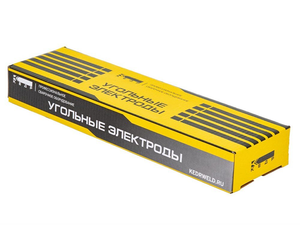 Кедр Угольный электрод кедр 10х305 мм (25 шт./уп) 50 шт