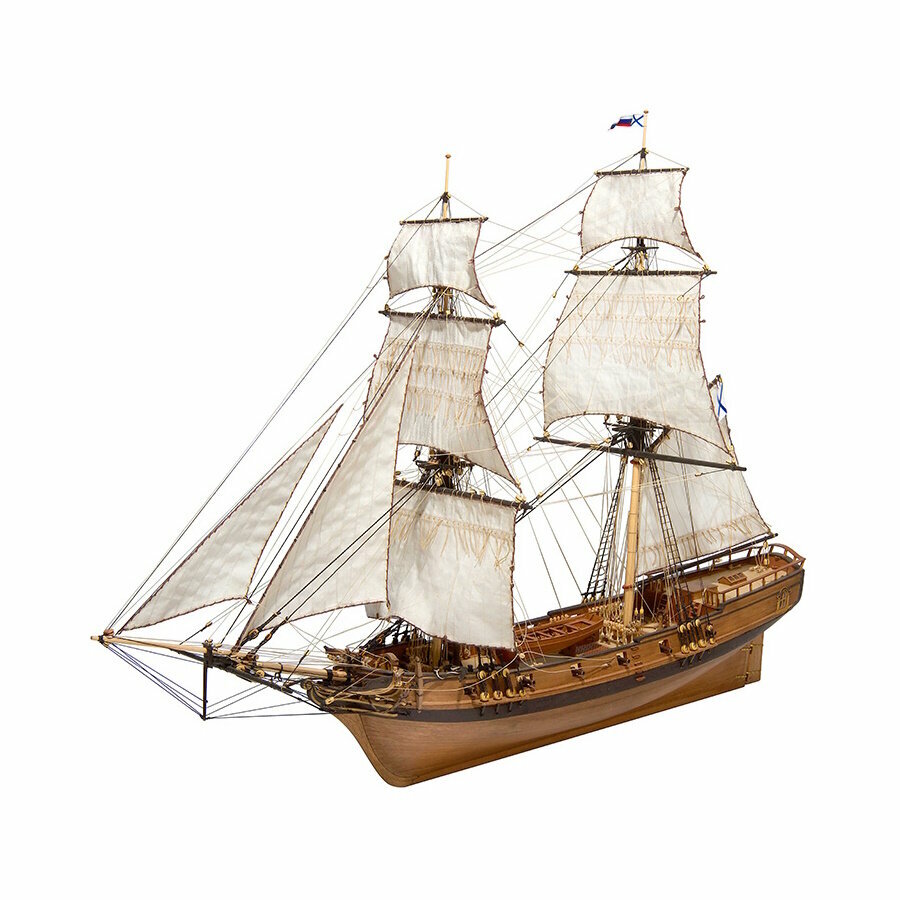 Сборная модель бригантина "Феникс" плюс 1:72 МК0401Р