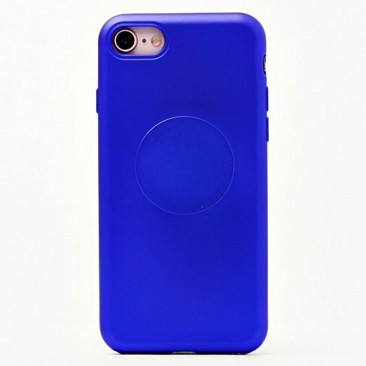 Накладка PopSocket Case для Iphone XR (синий)