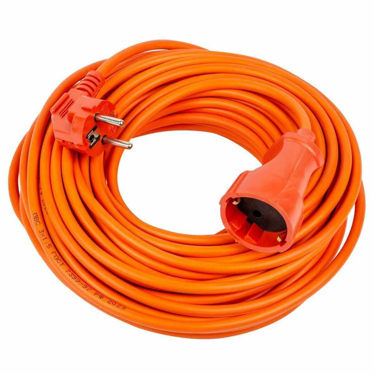 Удлинитель 1гн 20м б/з Uniel YX YXз16-101 /UCK-1N/3x1,50/20M/O Orange