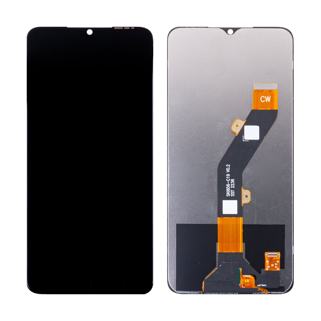 Дисплей для смартфона Infinix Smart 7 Plus в сборе с тачскрином Черный - OR