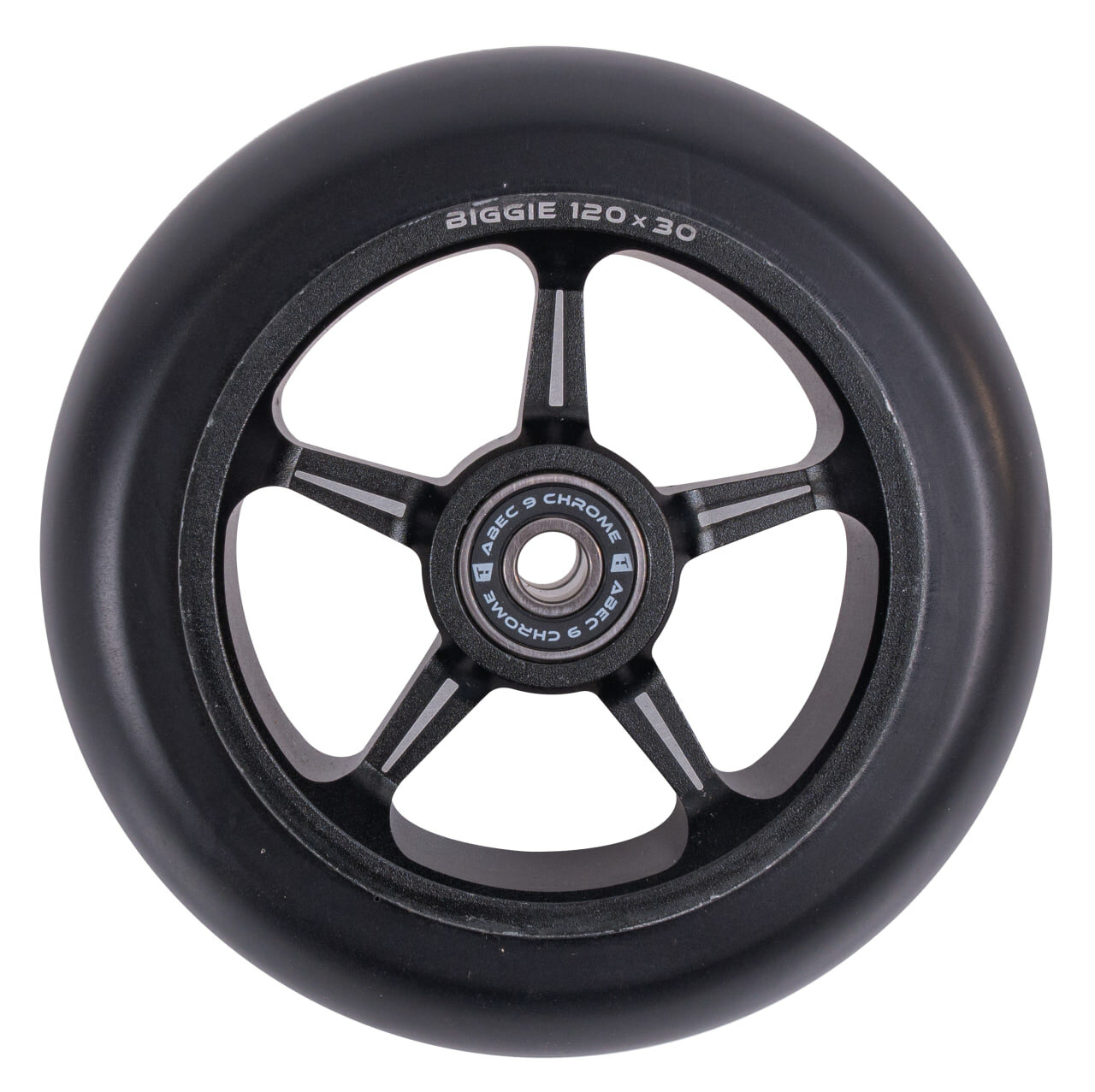 Колесо для трюкового самоката Tech Team TT 120х30 мм. Biggie Black