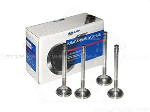 Клапан впускной ваз 2101 (к-т 4 шт) в уп. (2101-1007010-01)