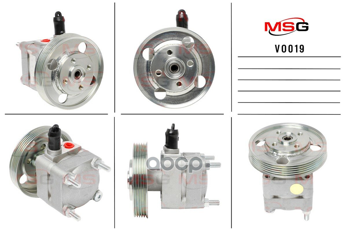 Насос ГУР новый Volvo XC60 2009-, Volvo XC70 / XC70 Cross Country 1997-, Volvo S80 II 2006-, Ford MSG арт. VO019