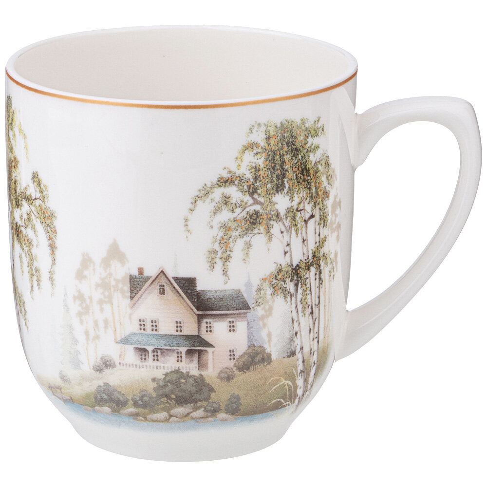 Кружка lefard березки 380 мл KSG-85-2006