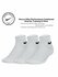 Носки NIKE Performance Cushioned Quarter Training 3-Pack, комплект, 3 пары, разм...