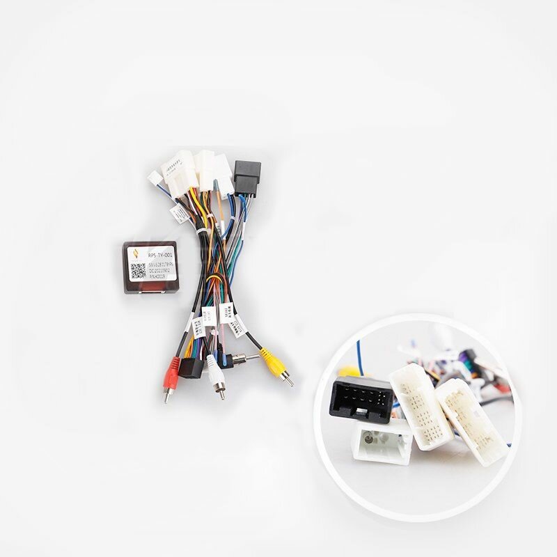Проводка питания (кабель и canbus XP ) Toyota 2017+ для Android магнитол