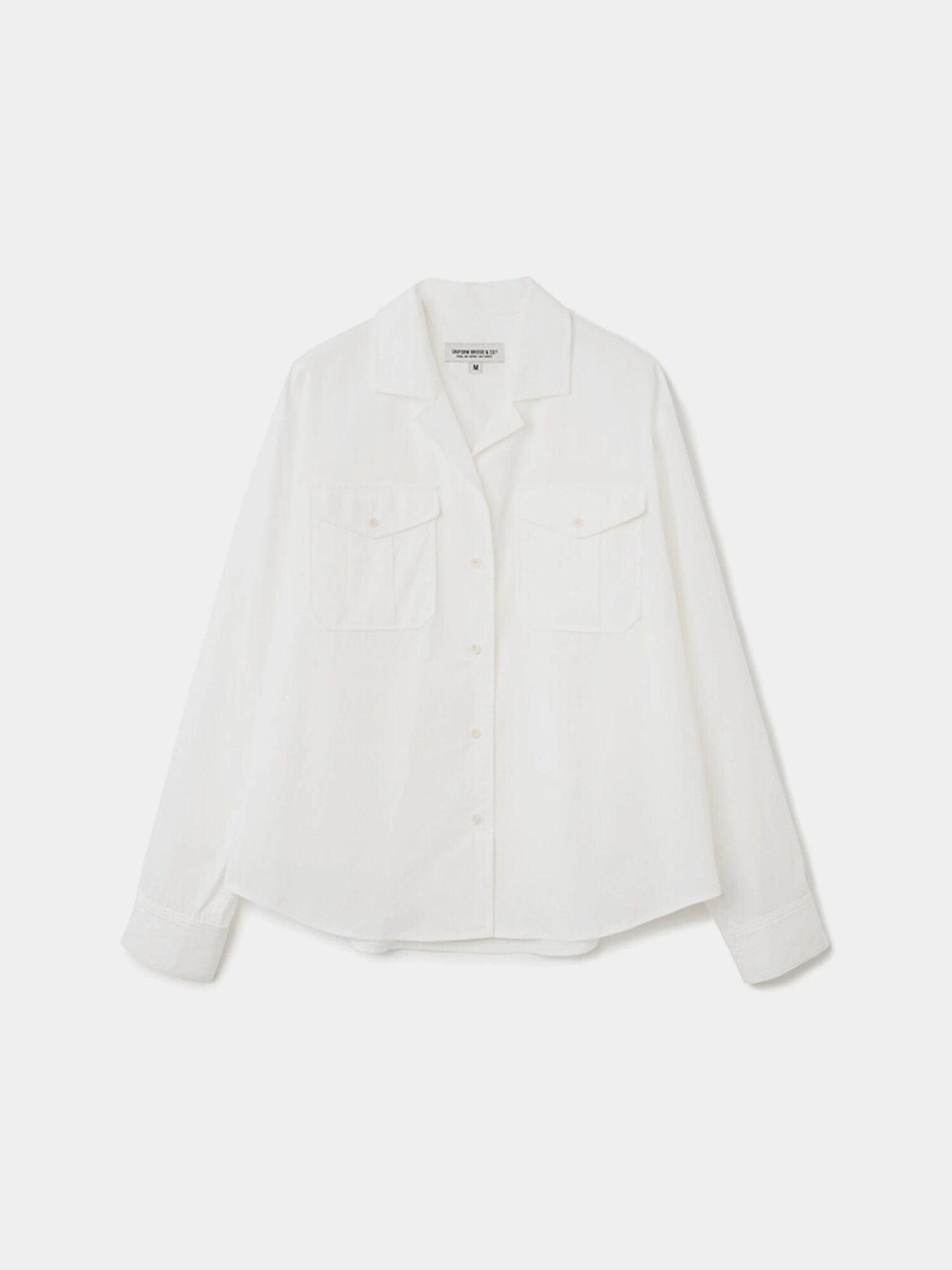 Рубашка Open Collar Roll-Up