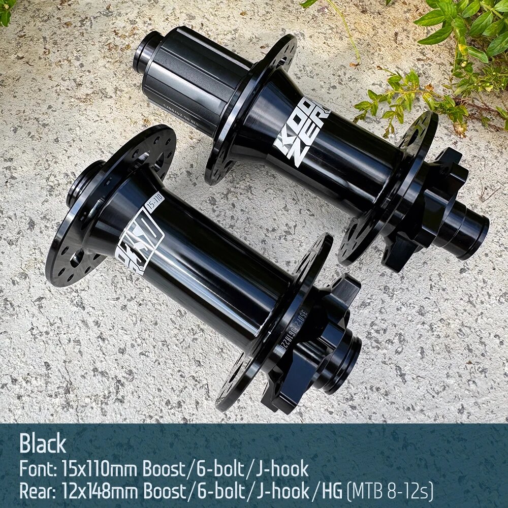 Koozer 350 Boost HG XD MS 11 12s 32H Cr-Mo Ступицы MTB Черный, BK 32H F110 R148 HG