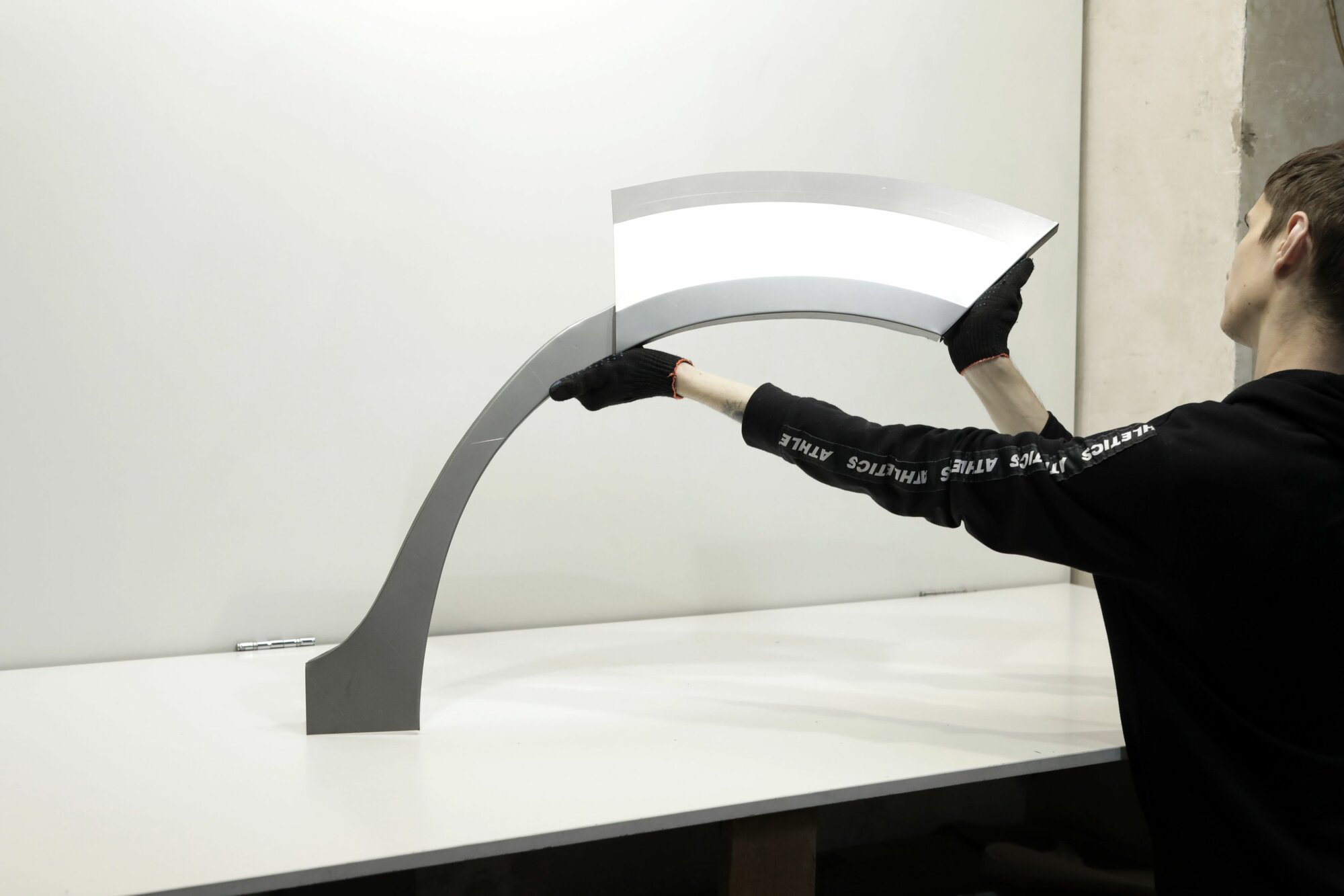 Арка ремонтная левая для Dodge Caliber (Додж Калибер), оцинкованная сталь (цинк) 1 мм