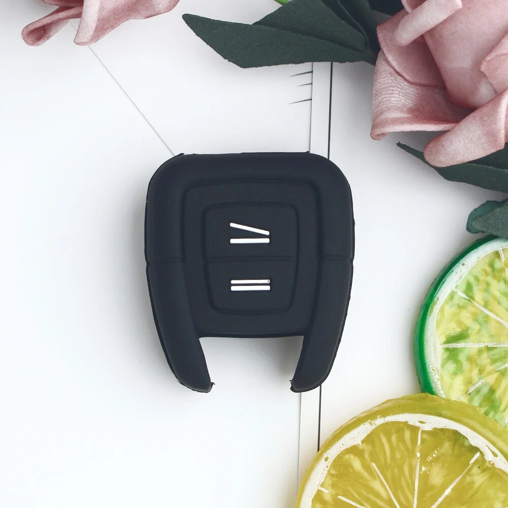 Чехол для автомобильных ключей KEYYOU, оболочка для Opel Vauxhall Vectra Zafira Omega Astra H J Insignia G Mk4 B C Mokka HU43 HU46 YM28 HU100 2 Buttons Black