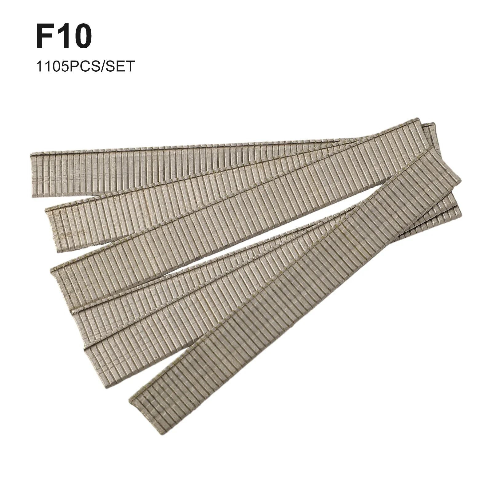Стальные гвозди для степлера F15/F20/F25/F30, 1105 шт. F10