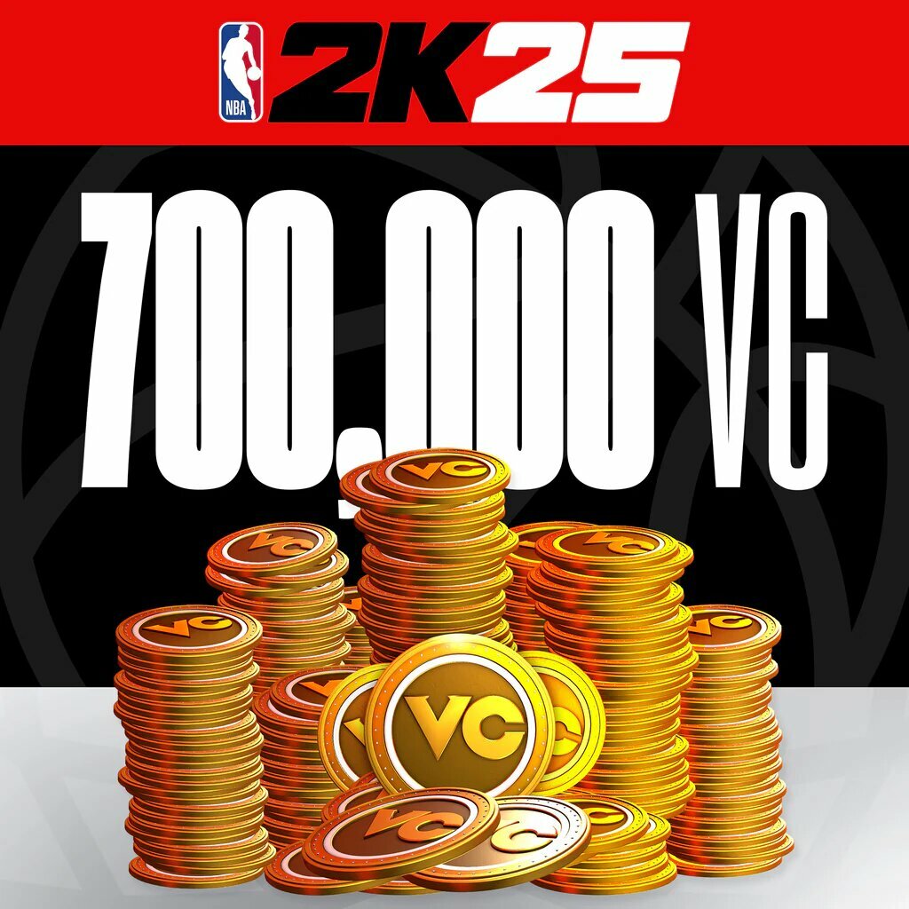 Дополнение NBA 2K25 700,000 Virtual Currency Pack, цифровое издание PlayStation 4 и PlayStation 5, регион Турция / код пополнения баланса