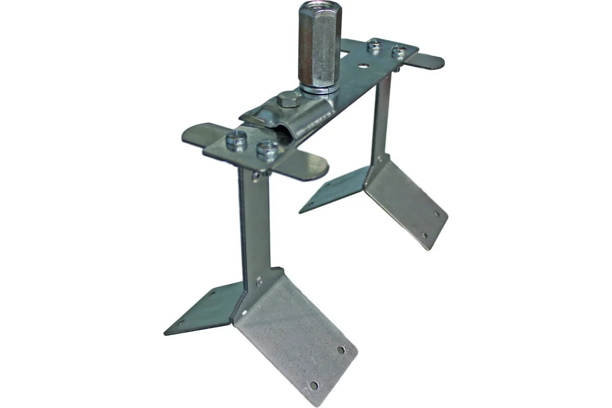 EZETEK держатель молниеприемника 16 мм для конька с оцинковкой 70865, крепление