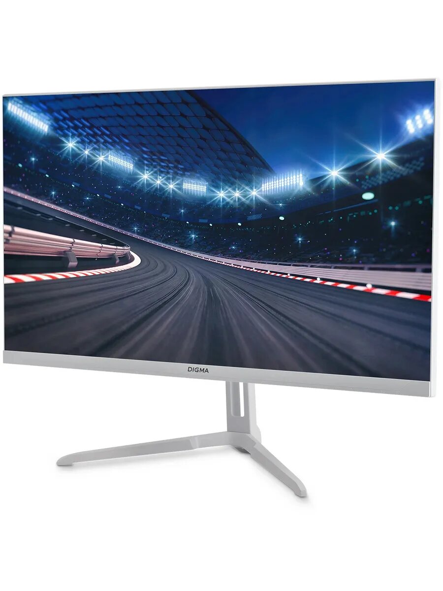 Монитор DIGMA 23.8" Overdrive 24P410F белый IPS LED 2ms 16:9 HDMI