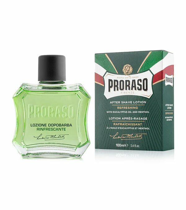 Лосьон после Бритья Proraso REFRESHING EUCALYPTUS & MENTHOL (Эвкалипт и Ментол), 100 мл